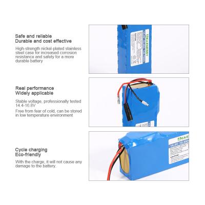 China Diving Light 14.4V 10.4A Lithium Ion Battery Pack  7S4P With Connector for sale
