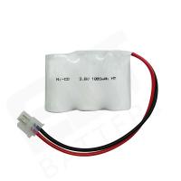 China 3.6V 1800mah Emergency Lighting Battery Pack Nimh Rechargeable Cell for sale