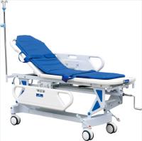 China Multi-functional Rise and Fall Stretcher Hydraulic ABS Emergency Ambulance Stretcher for sale