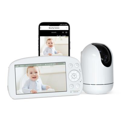 China 1080p HD Baby Monitor with App, 360° PTZ, Two-Way Audio for sale