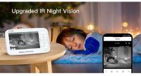 China Smart Home Security Video Baby Monitor With App Remote Control Human Motion Tracking for sale