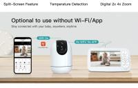 China Automatic Alarm Video Baby Monitor Wifi 2.4Ghz 940Nm Led Light Motion Sensor for sale