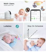 China Wireless Baby Monitor with 1080P Camera 5000mAh Battery 22H VOX for sale