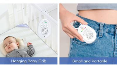 China Digital Baby Audio Monitor 1000ft Long Range Sound Indicator Volume Control for sale
