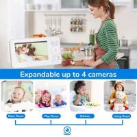 China 4.3 Inch Video Baby Monitor With Camera Multiple Cameras Supported for sale