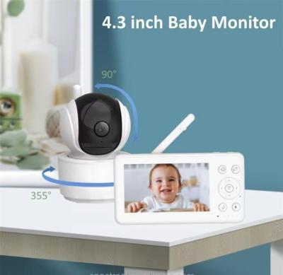 China Voice Detection Alarm Mode Infant Camera Monitor Video Babyphone with 10m IR Range Coverage for sale