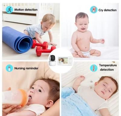 China 4.3 Inch Digital Camera Baby Monitor Video Infant Monitoring Devices Night Vision for sale