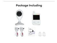 China 640 X 480P/15fps Max Video Resolution Portable Baby Monitor With 2.4 GHz FHSS Wireless Technology And Type-C Interface for sale