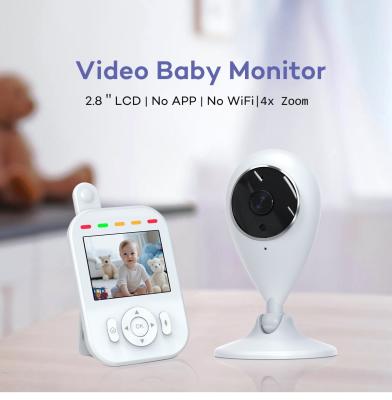 China 2.8 Inch Wireless Baby Monitor with Night Vision and Two-Way Talk for sale
