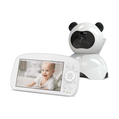 China 5.5 Inch HD PTZ Baby Monitor with Pan-Tilt Night Vision and Lullabies for sale