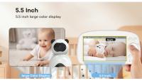 China Full HD Baby Monitor with Pan Tilt Night Vision and Two-Way Audio for sale