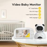 China 5.5 Inch 1080P Wireless Baby Monitor with Pan Tilt Night Vision for sale