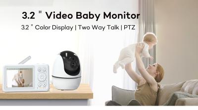China 2 Way Full HD Baby Monitor Non-WiFi Infant Monitoring System Up To 1000 Feet Range 640*480P Camera Resolution for sale