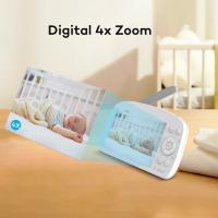 China 5.5 Inch 1080p Wireless Baby Monitor with Pan-Tilt Camera and Night Vision for sale