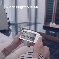 China 5.5 Inch 4K Baby Monitor with Pan-Tilt Camera & 5000mAh Battery for sale