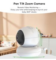 China 2.4G Wireless Pan Tilt Baby Monitor with Night Vision 1080P HD for sale