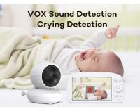 China 5.5 Inch Full HD Baby Monitor with Night Vision and Two-Way Audio for sale