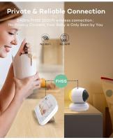 China 2.4G Wireless Pan Tilt Baby Monitor with Night Vision 1080P HD for sale