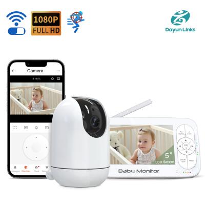 China Home Intelligent Wireless Baby Monitor Wifi 2.4Ghz Network Remote Baby Monitor for sale
