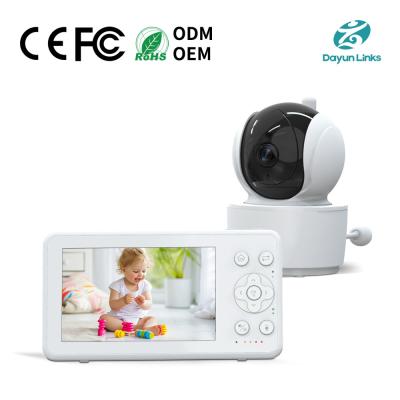 China 4.3 Inch Video Baby Monitor With Camera Multiple Cameras Supported for sale