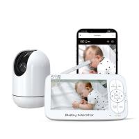 China Tuya 1080P Hd Wireless Baby Monitor PTZ Camera Wifi 2.4Ghz Wireless Two Way Audio for sale