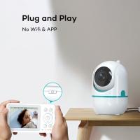 China 3.2 Inch Wireless Baby Monitor No WiFi with Night Vision 300m Range for sale