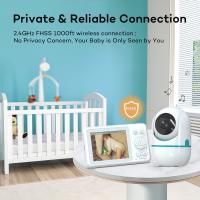 China 3.2 Inch Wireless Baby Monitor No WiFi with Night Vision 300m Range for sale