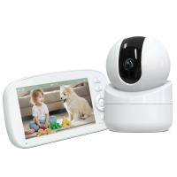 China 5 Inch HD Baby Monitor with Night Vision and 5000mAh Battery for sale