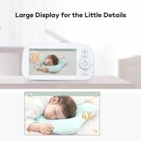 China 1080P Auto Tracking Baby Monitor with Pan Tilt Night Vision for sale