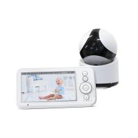 China 5 Inch Wireless Baby Monitor with 360 PTZ Night Vision and Two-Way Audio for sale