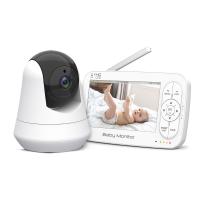 China 5 Inch HD Wireless Baby Monitor with Pan Tilt Camera and Night Vision for sale