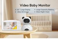 China 5.5 Inch 2 Way Full HD Video Babyphone Camera with Crying Detection Supported and Up To 32GB Storage Capacity for sale