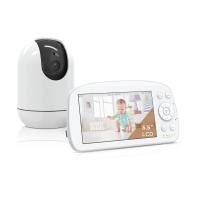 China 5.5 Inch HD Baby Monitor with 360 Pan Tilt and Night Vision for sale