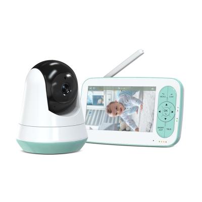 China 5 Inch HD Wireless Baby Monitor with Pan Tilt Camera and Night Vision for sale
