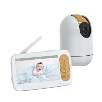 China Split Screen Supported Smart Baby Monitor with RF 2.4GHz FHSS Communication Interface and Up To 4 Cameras for sale