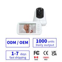 China 5 Inch HD Baby Monitor with 5000mAh Battery and Two-Way Audio for sale