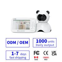 China 5 Inch Digital Baby Monitor with Night Vision and 360° Pan-Tilt for sale