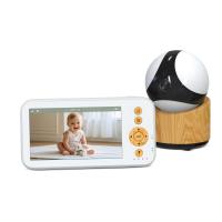 China 5 Inch Wireless Baby Monitor with 360 PTZ Night Vision and Two-Way Audio for sale