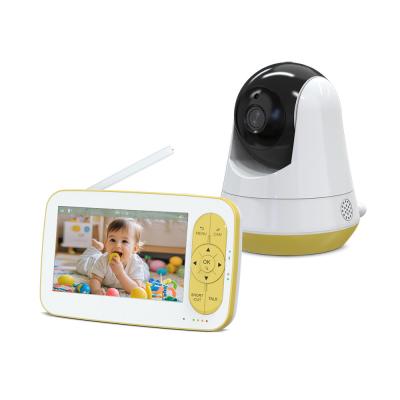 China Pan Tilt Digital Zoom Infant Video Babyphone 2 Way Full HD Monitor with Functions and Rechargeable Battery 5000mAh for sale