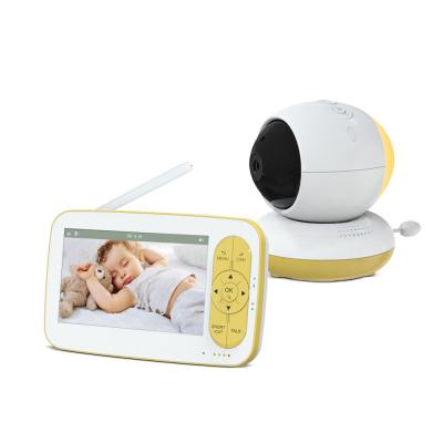China 5 Inch Smart Baby Monitor with Pan-Tilt Night Vision and Two-Way Audio for sale