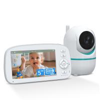 China HD Baby Monitor with IR Night Vision 940nm LED High Definition 1280x720P and 5000mAh Battery 23 Hours VOX Mode for sale