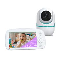 China HD Baby Monitor with 1280*720P Video Resolution Lullabies X5 and Support for Up To 4 Cameras for sale