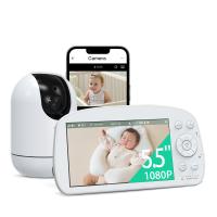 China 5.5 Inch 1080P WiFi Baby Monitor with 5000mAh Battery & Night Vision for sale