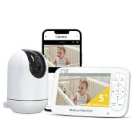 China 5 Inch 1080P WiFi Baby Monitor with 5000mAh Battery and Night Vision for sale