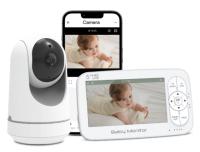 China Wi-Fi Baby Monitor with Built-in Temperature Sensor Eco Mode and Unlimited Range for Secure Infant Monitoring for sale