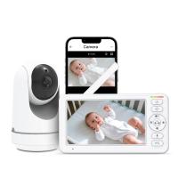 China Wi-Fi Baby Monitor with Built-in Temperature Sensor Eco Mode and Unlimited Range for Secure Infant Monitoring for sale