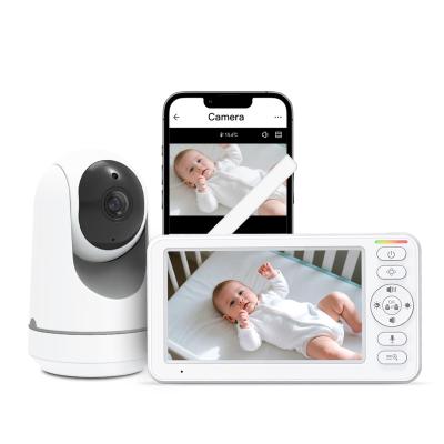 China Wi-Fi Baby Monitor With App Featuring 2x Zoom Up To 8 Hours Battery Life and 1 Year Warranty for sale