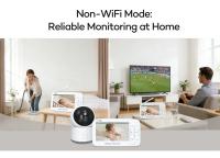 China 5.0 Inch Video Baby Monitor With PTZ Camera Wireless Video Nanny Diy Home Security Night Vision Temperature Sleep PTZ Camera Inspect PTZ Camera for sale