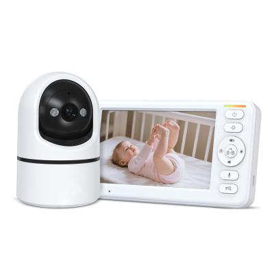 China 5 Inch LCD Screen 2.4G Wireless Transmission Real Time Monitoring Two-Way Audio Smart WiFi Baby Pet Monitor Surveillance Camera for sale
