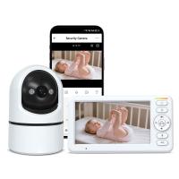 China 5000mAh Battery VOX Mode 33 Hours Sound Motion Alarm Video Recording Tuya Smart WiFi Video Baby Monitor with Camera and app for sale
